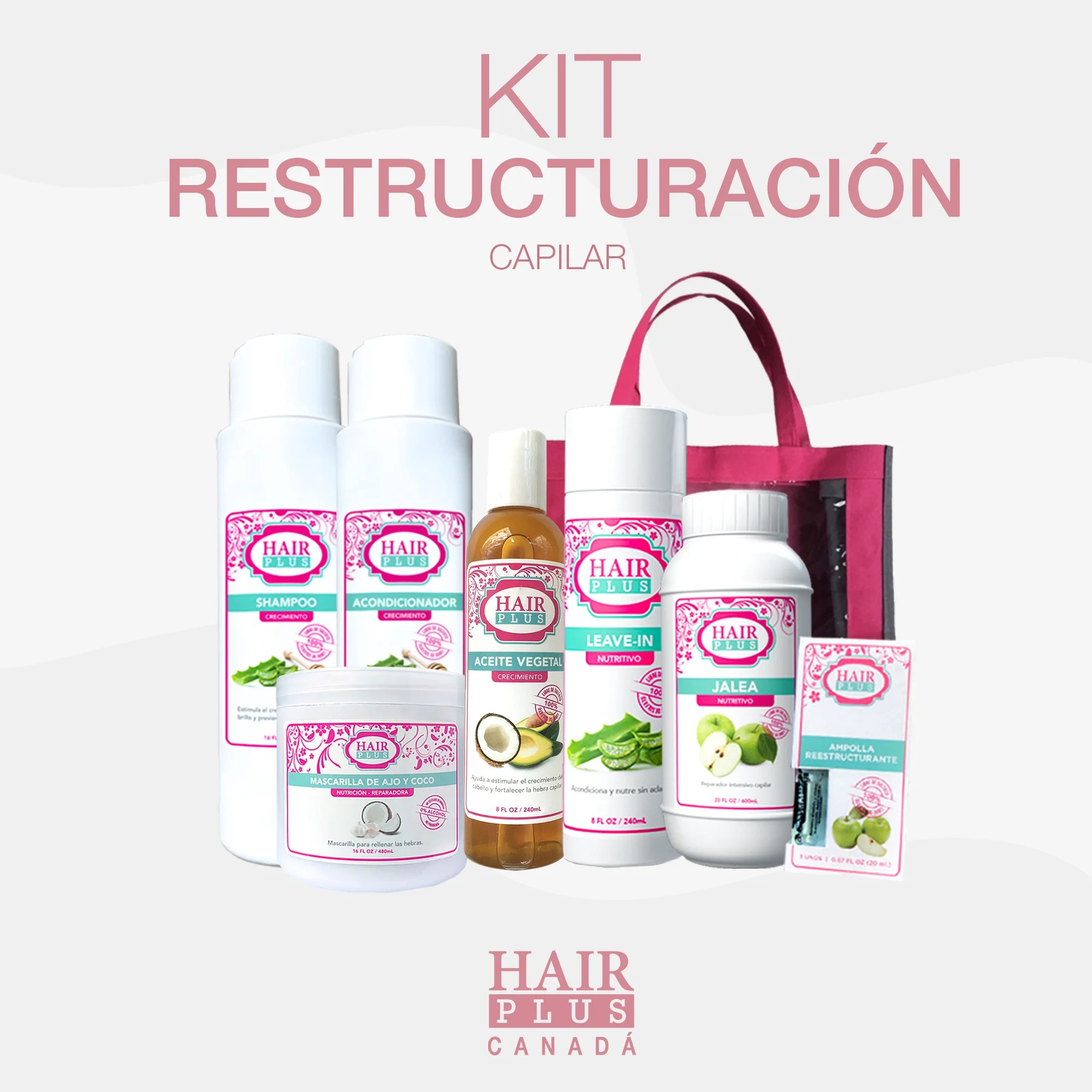 Kit restructuración - Hair plus Canada