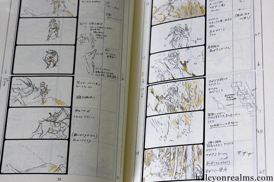 Princess Mononoke - The Storyboard Book - Halcyon Realms - Art Book ...
