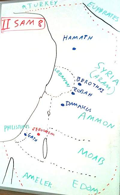 2nd Samuel 8 — David fights many wars to establish peace for the sake ...