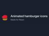Animated Hamburger Menu Icons For React рџќ