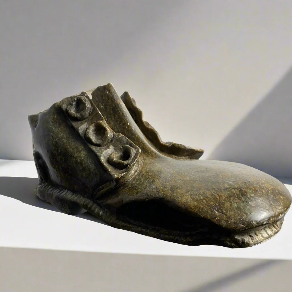 Zimbabwe Shona Stone Sculpture Stone Art Shoes 106 Hamiltons Of Pelham