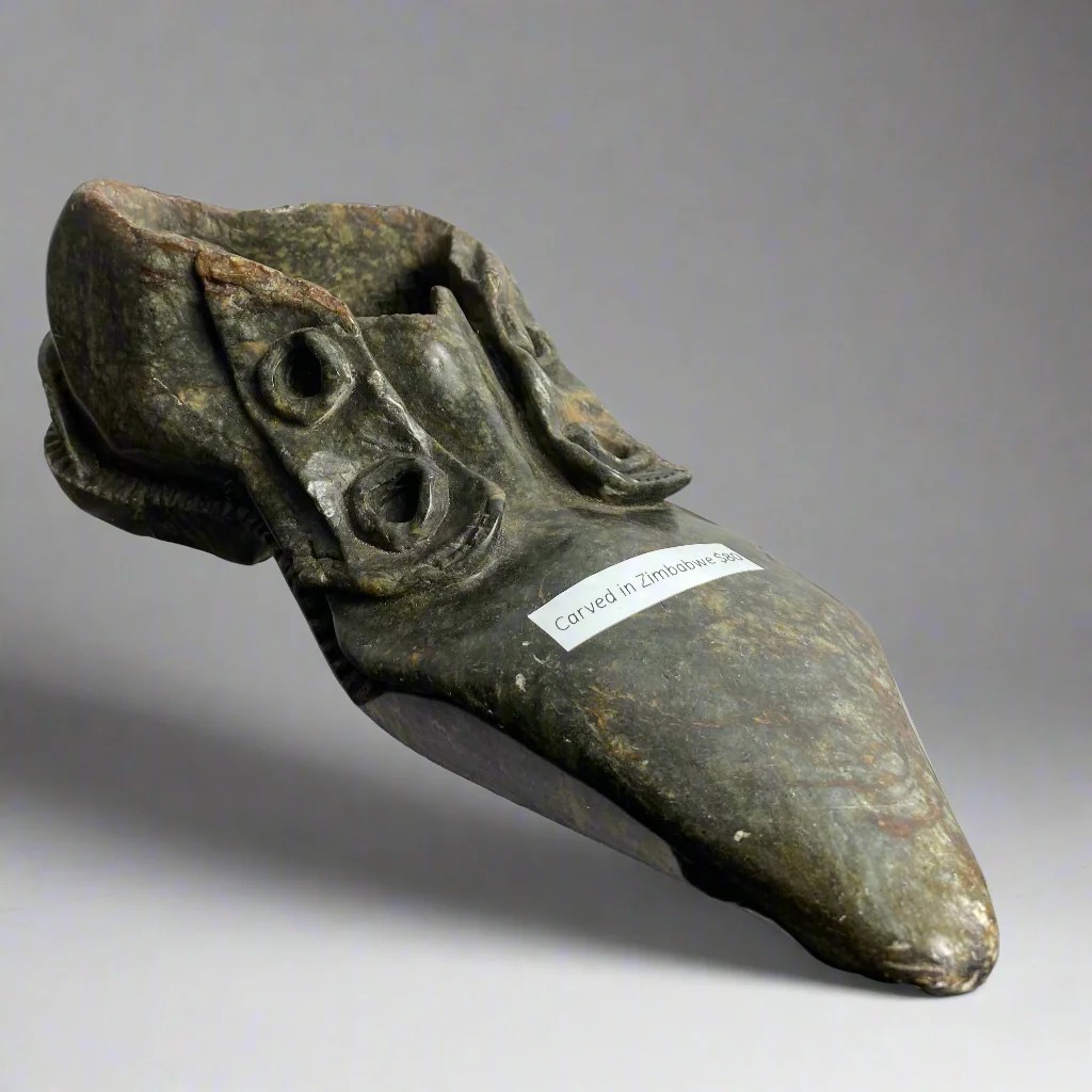 Zimbabwe Shona Stone Sculpture Stone Art Shoes 109 Hamiltons Of Pelham