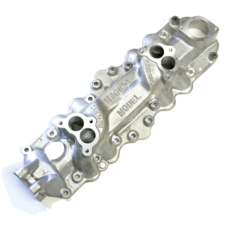 Navarro 2x2 Racing Intake Manifold - H&H Flatheads