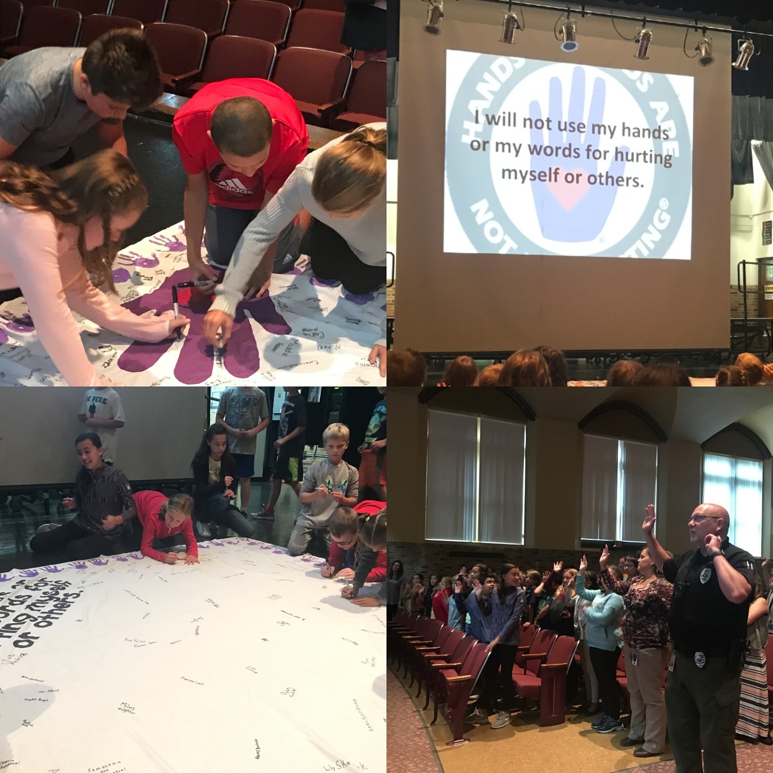 Foxview Intermediate | Hands & Words Are Not For Hurting Project