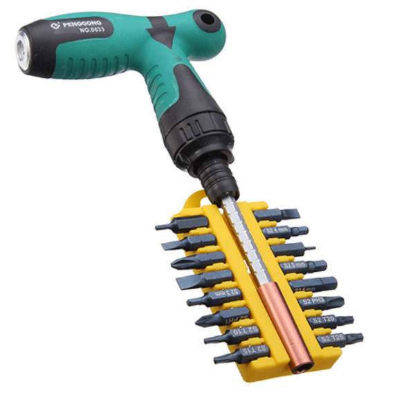 Ratcheting T-Handle Screwdriver Wrench | Hand Tool Essentials