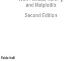 Python Data Analytics With Pandas Numpy And Matplotlib Sách