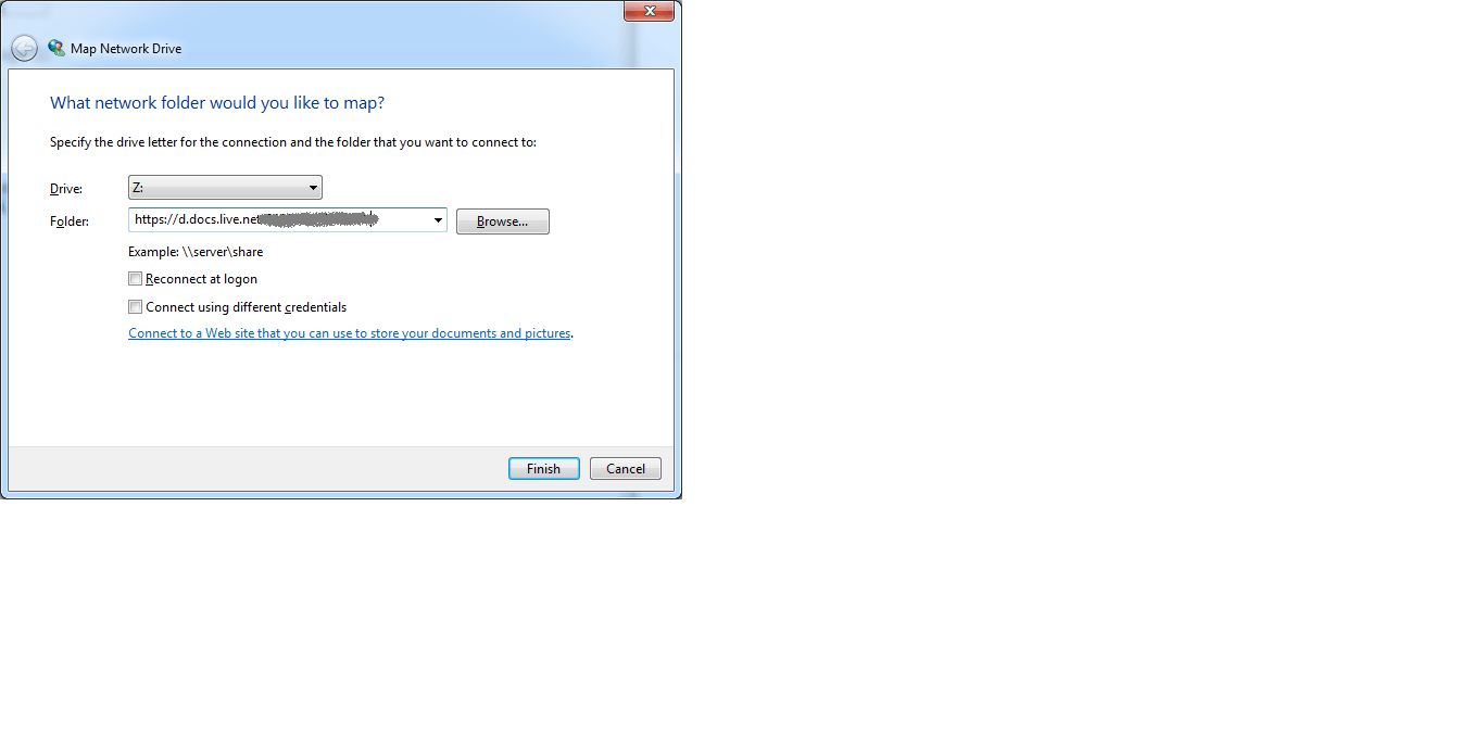 Map OneDrive « Hansen Cloud