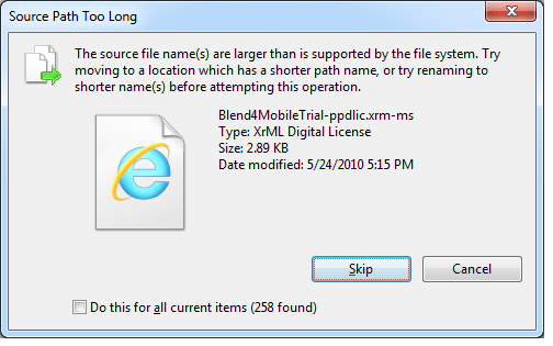 Varying “File name too long” Issues – Hansen Cloud