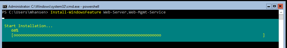 Configure Server Core For Iis Remote Management Hansen Cloud
