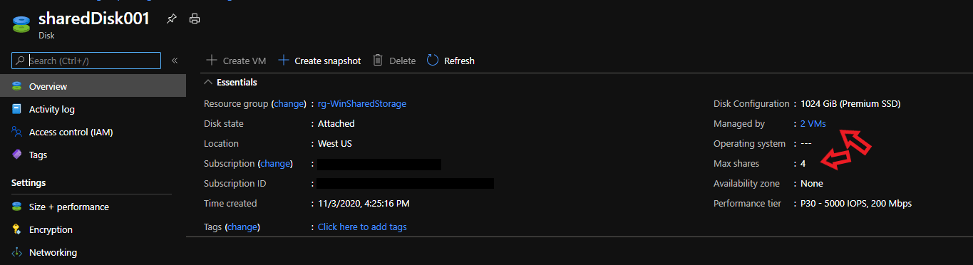Shared Storage Options in Azure: Part 1 – Azure Shared Disks – Hansen Cloud