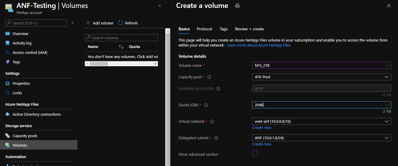 Shared Storage Options In Azure Part 4 Azure Netapp Files Hansen Cloud