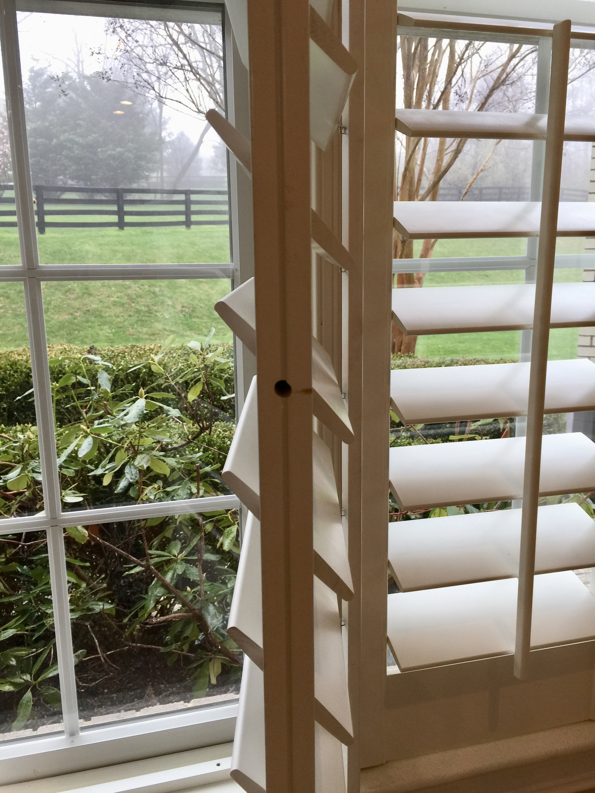 How to Repair Floppy Plantation Shutters - Happy Haute Home