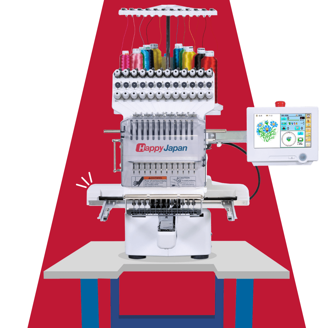 HappyJapan USA Embroidery Machines