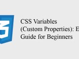 Css Variables Custom Properties Easy Guide For Beginners Harshit