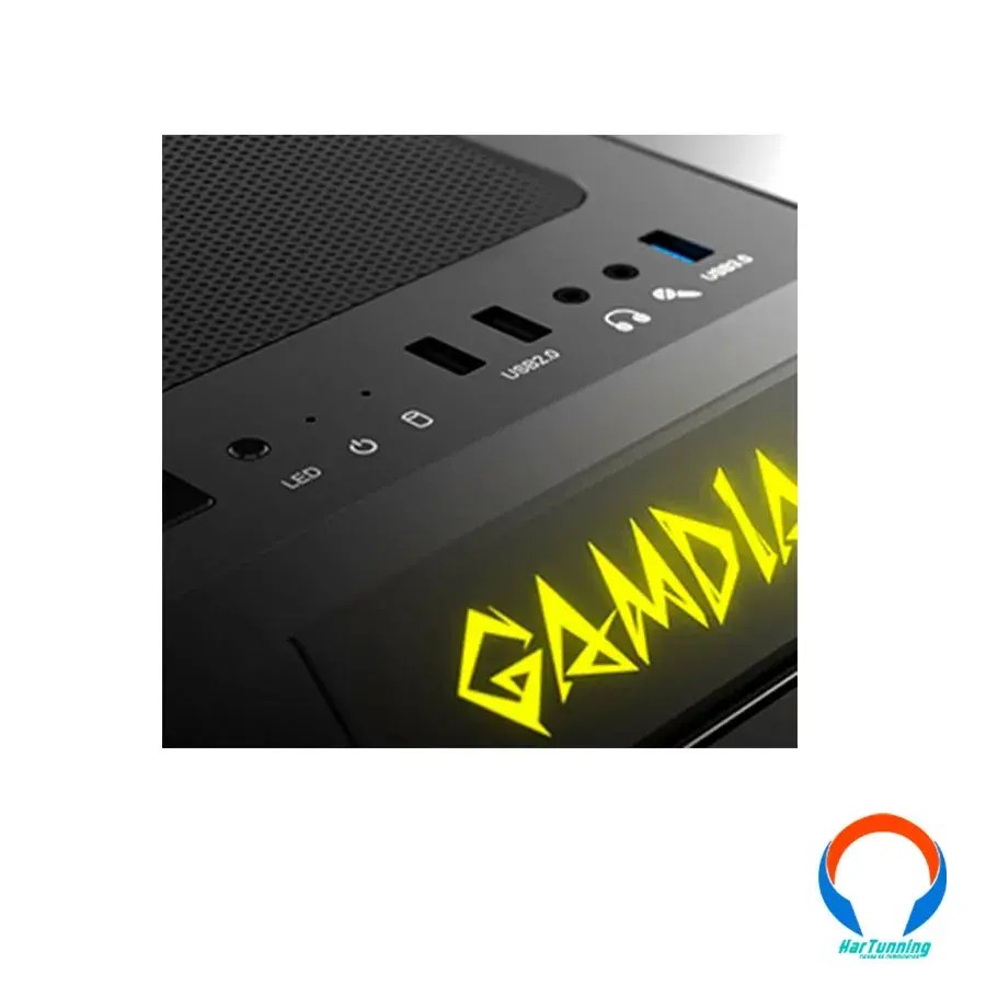 GABINETE GAMDIAS TALOS E1 / RGB / MICRO-ATX, M... - HarTunning