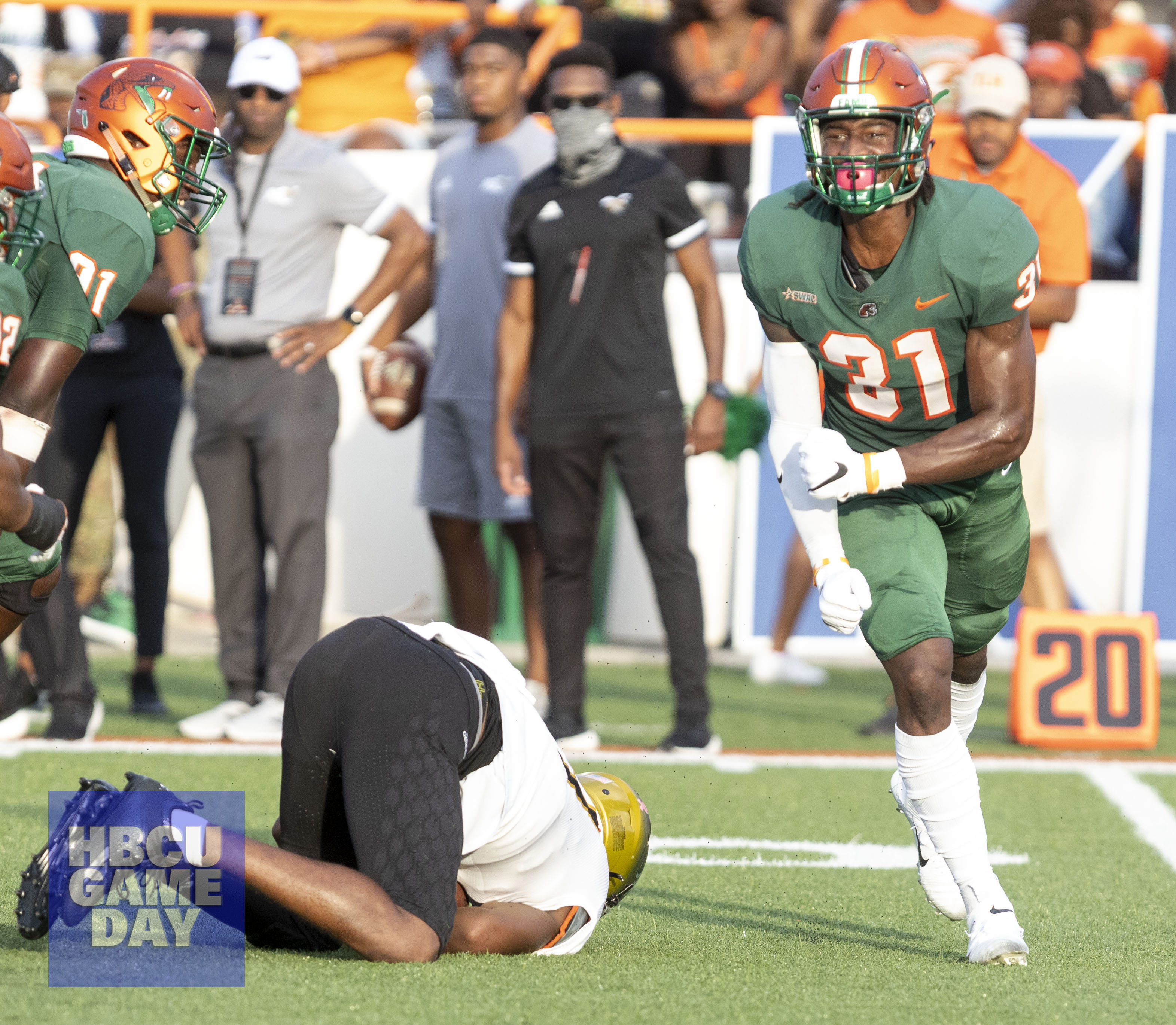 Florida A&M edge Isaiah Land leading FCS in sacks - HBCU Gameday