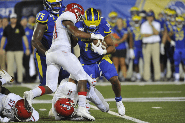Delaware State frustrated by Delaware in season opener