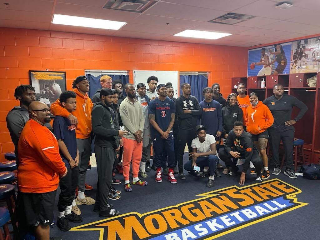 Washington Wizards hold special practice at HBCU basketball gym