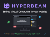 Hyperbeam Embed Virtual Computers In Your Website