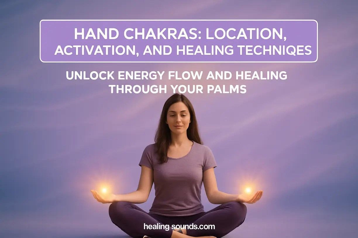 Hand Chakras Guide Location Activation Healing Signs