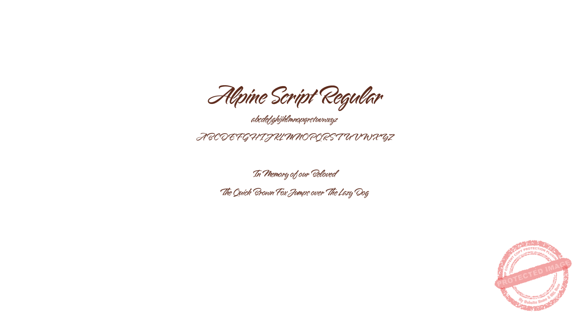 Cursive Script Fonts - Heart to Heart Engravings