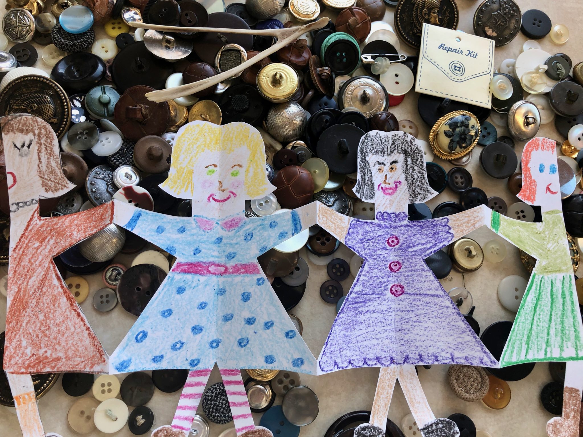 Wishbones, Buttons & Paper Dolls - Heide Boyden