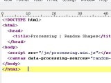 Simple Animation Random Shapes Learn Processing And Processingjs