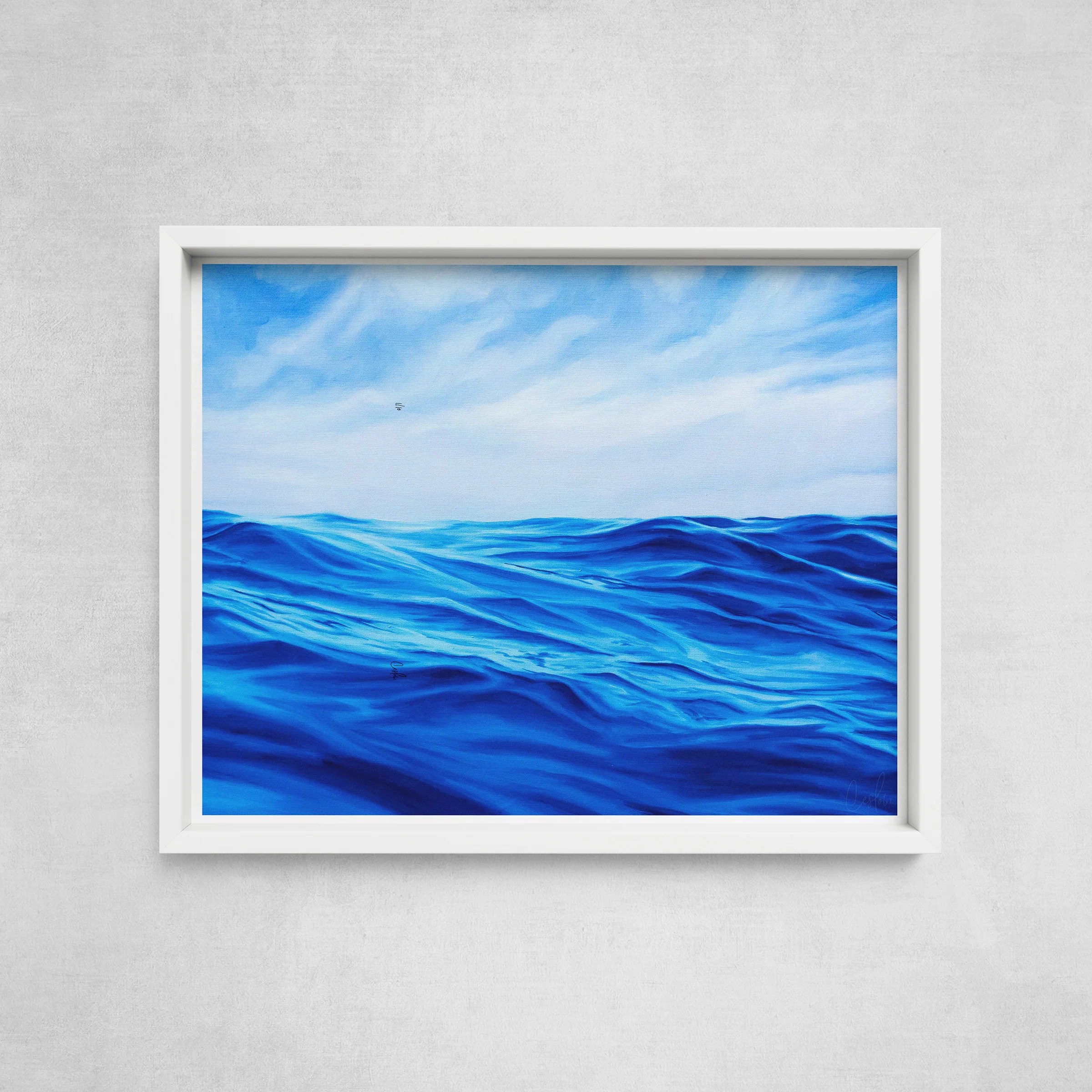 True Blue Limited Edition Print Hello Cando