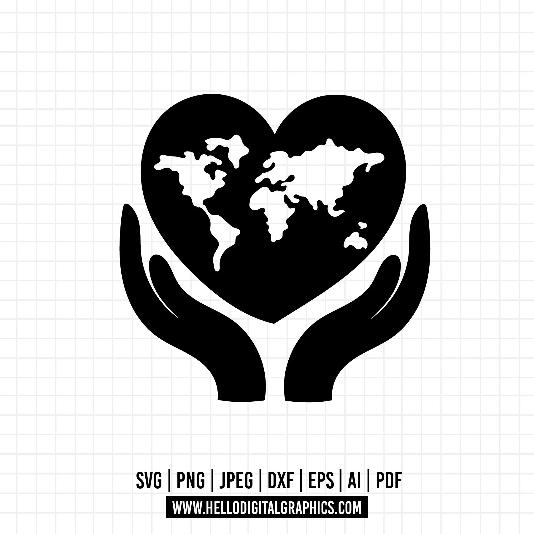 Cod1334 World Map Svg World Map Silhouette Svg Map Svg Travel Svg
