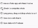 Todo App With React Native