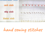 Guide To Basic Hand Sewing Stitches тлж Hello Sewing