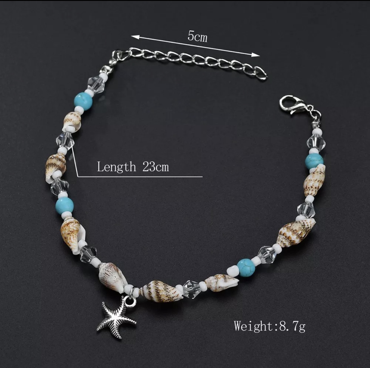 Ankle Bracelet Shell - Hello Summer Days