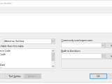 Expression Builder Help Center