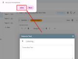 Using Voice To Text In Edify Catapult