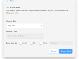How To Sign Up For Alerts At Chartbeat Chartbeat Help Faq