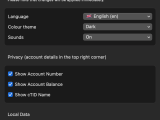 Settings Ctrader Mac