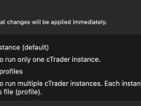 Settings Ctrader Mac