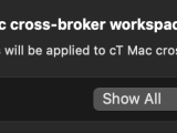 Settings Ctrader Mac