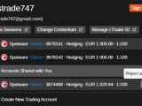 Shared Access Ctrader Web