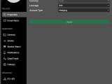 Settings Ctrader Web