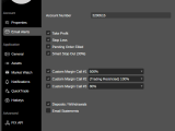 Settings Ctrader Web