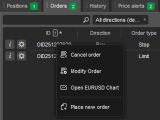 Open Charts Ctrader