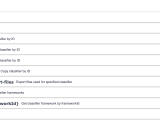 Api Calls For Managing Classifiers