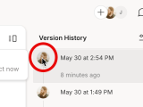 Version History Descript Help