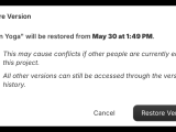 Version History Descript Help