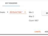 Map Widget Editor Layers Tab
