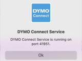 Dymo Errors Elixir Help Documentation