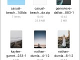 Downloading Images From A Client Gallery On A Mobile Device Format