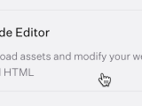 Advanced Code Editor Format Help Desk