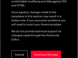 Advanced Code Editor Format Help Desk